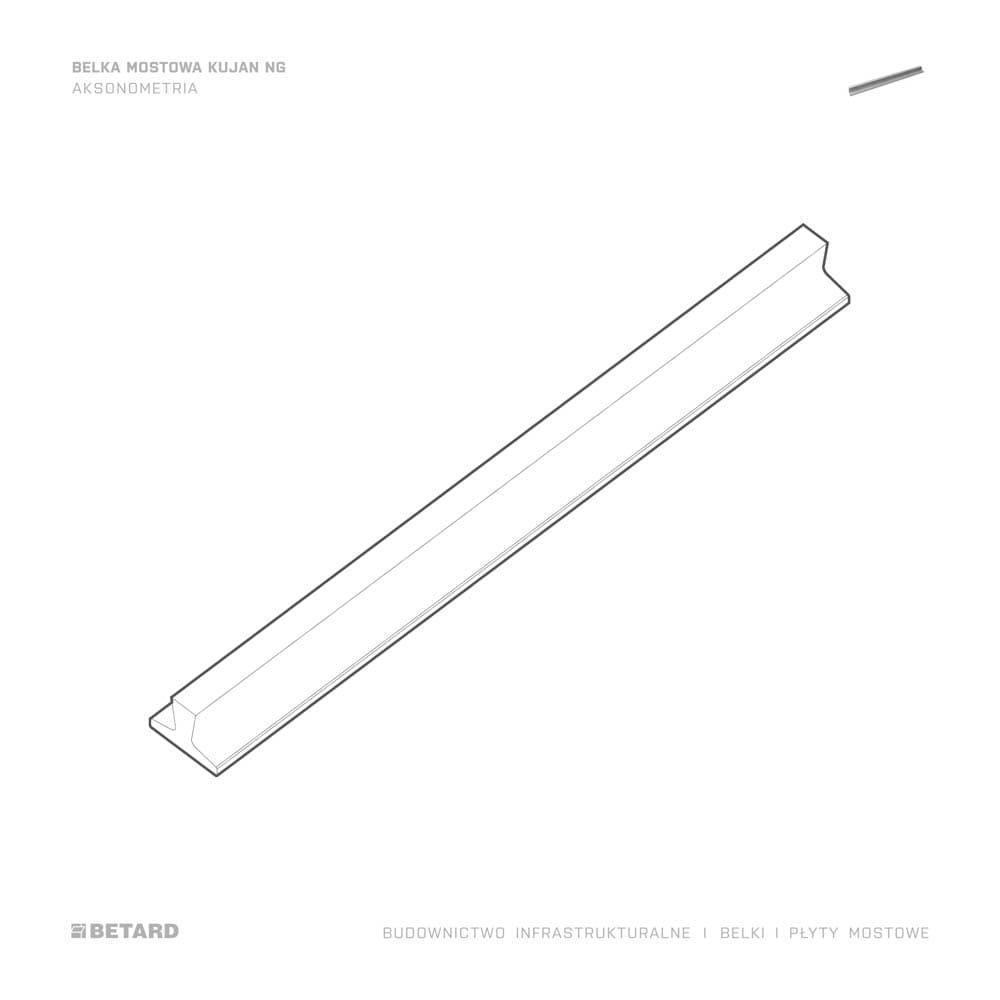 Prefabrykowane belki mostowe Kujan nowej generacji