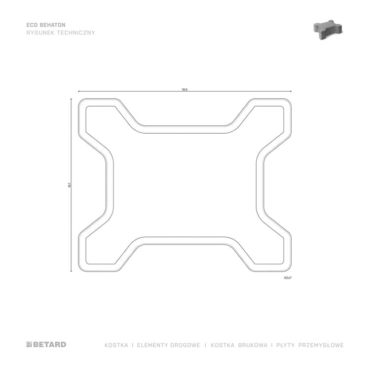 Kostka Behaton w wersji Eco | Betard